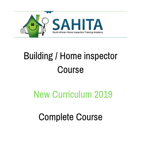 Building & Home Inspector Online Course – Class I / Entire Course - SAHITA